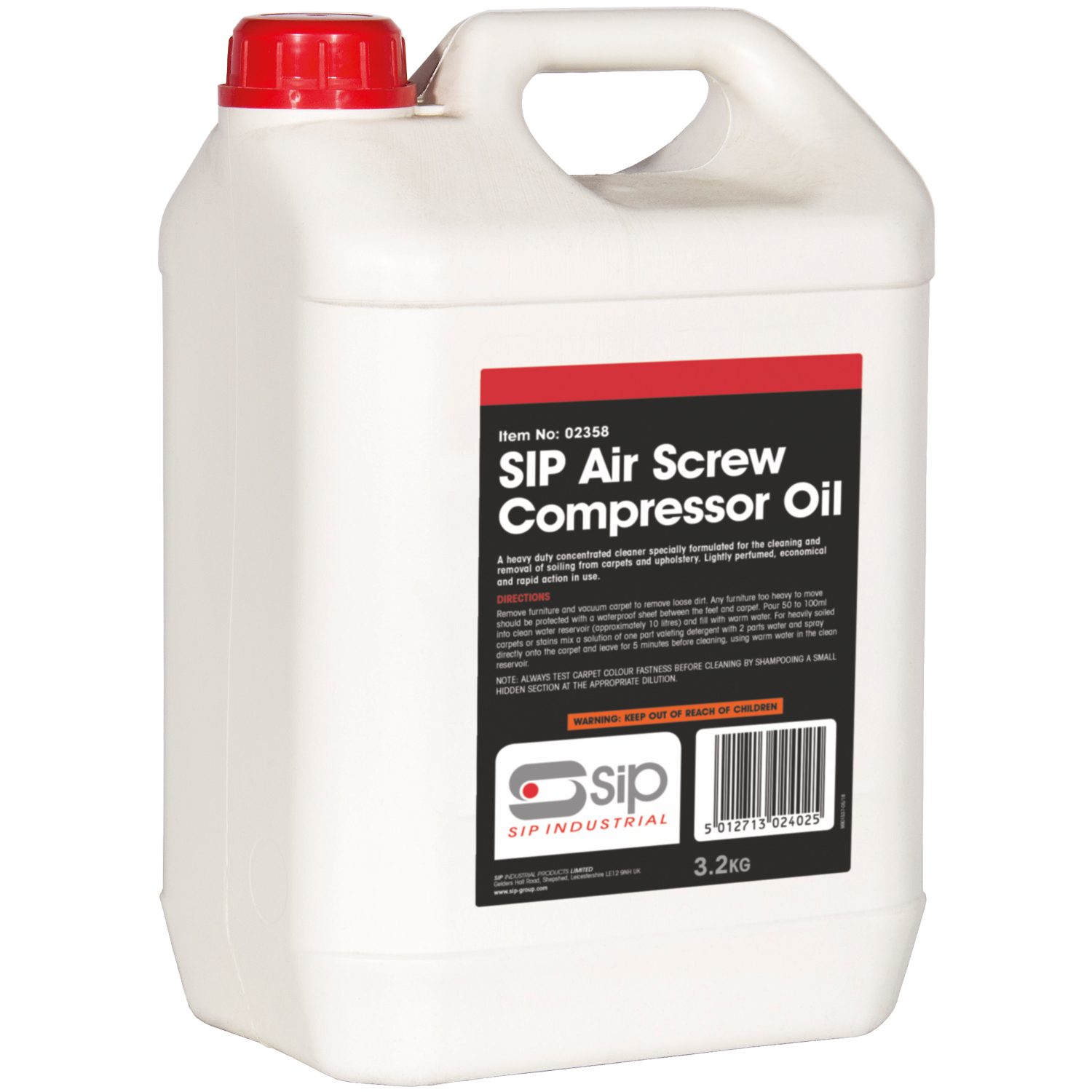 SIP 3.25kg Screw Compressor Oil | Poolewood