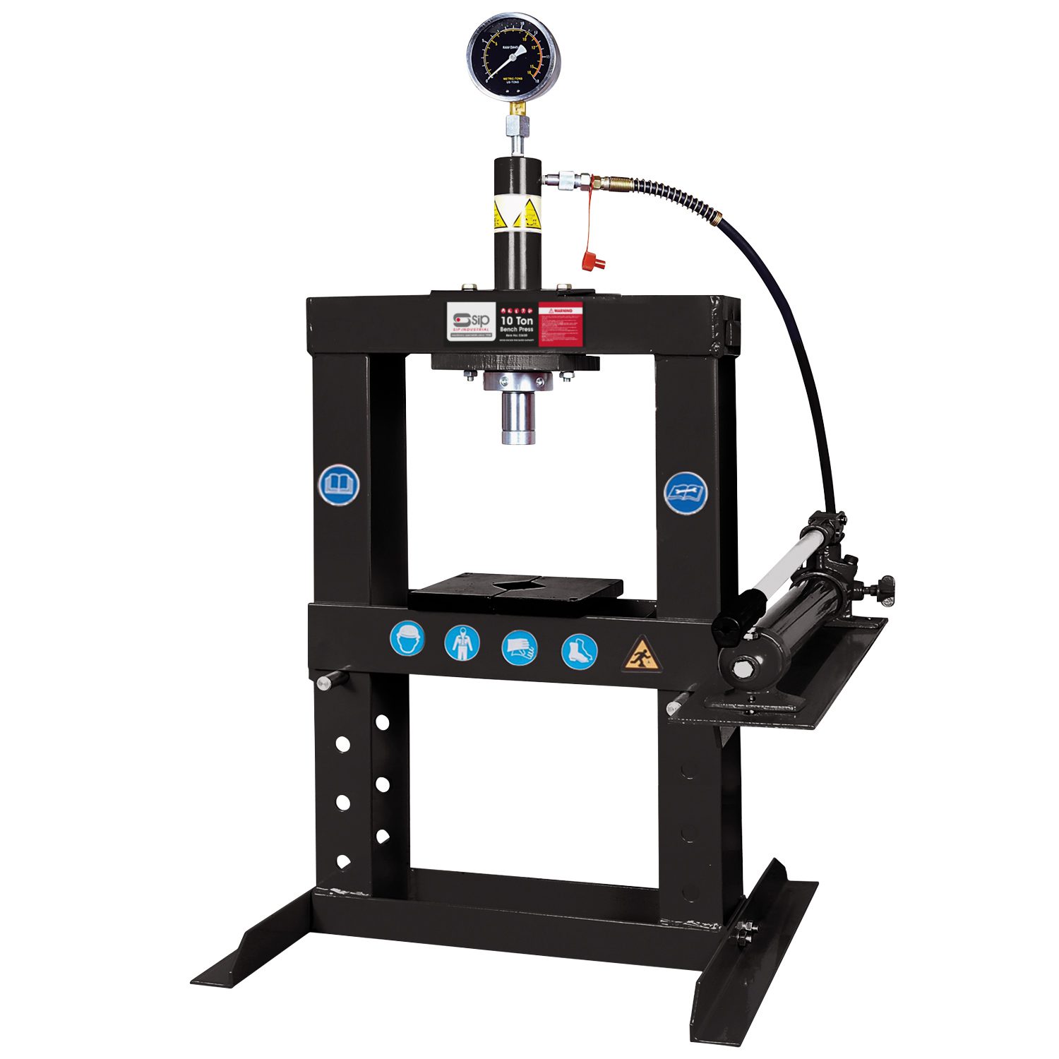 SIP 10 TON Shop Bench Press | Poolewood