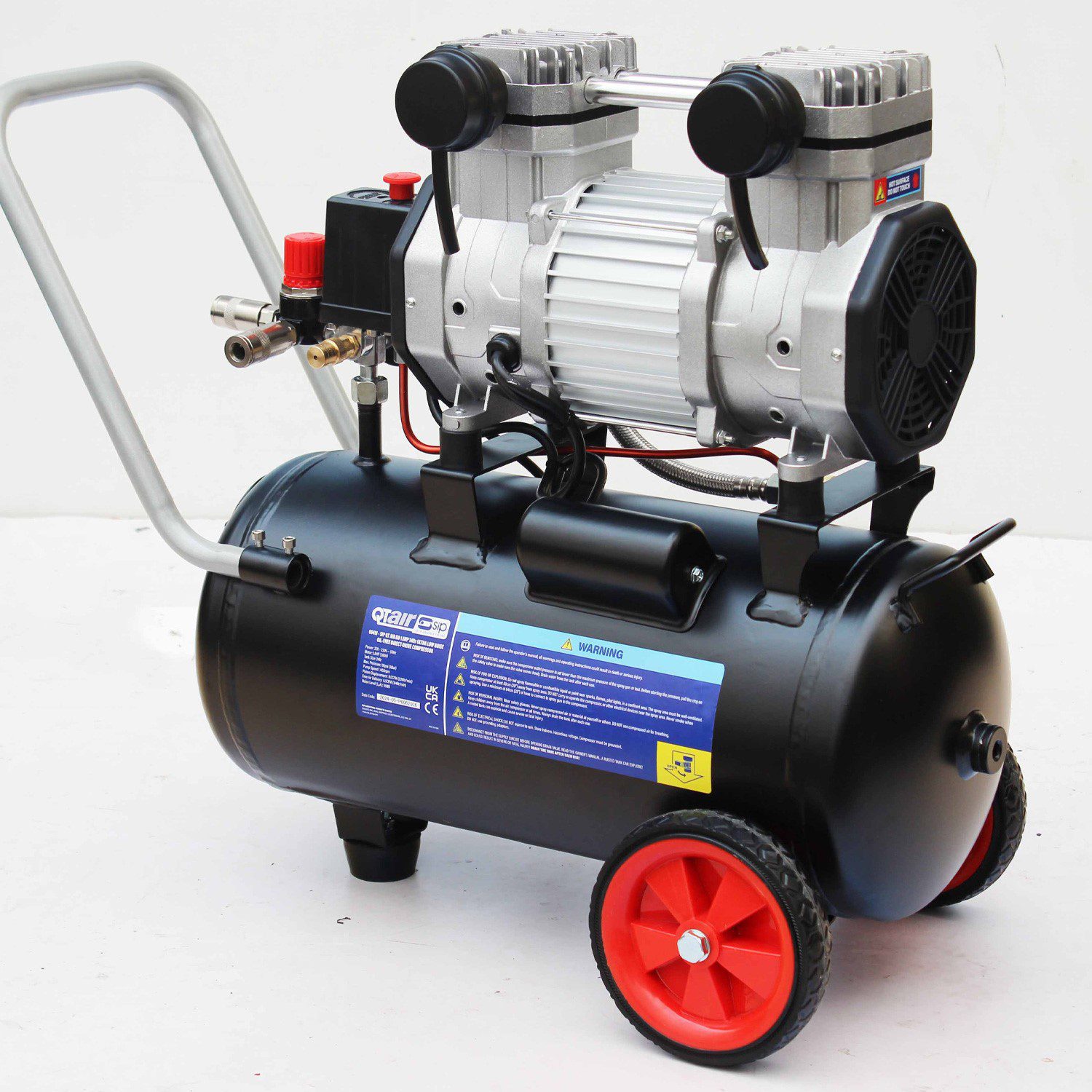 SIP 05491 QT DD 1.5hp 24ltr Ultra Low Noise Compressor