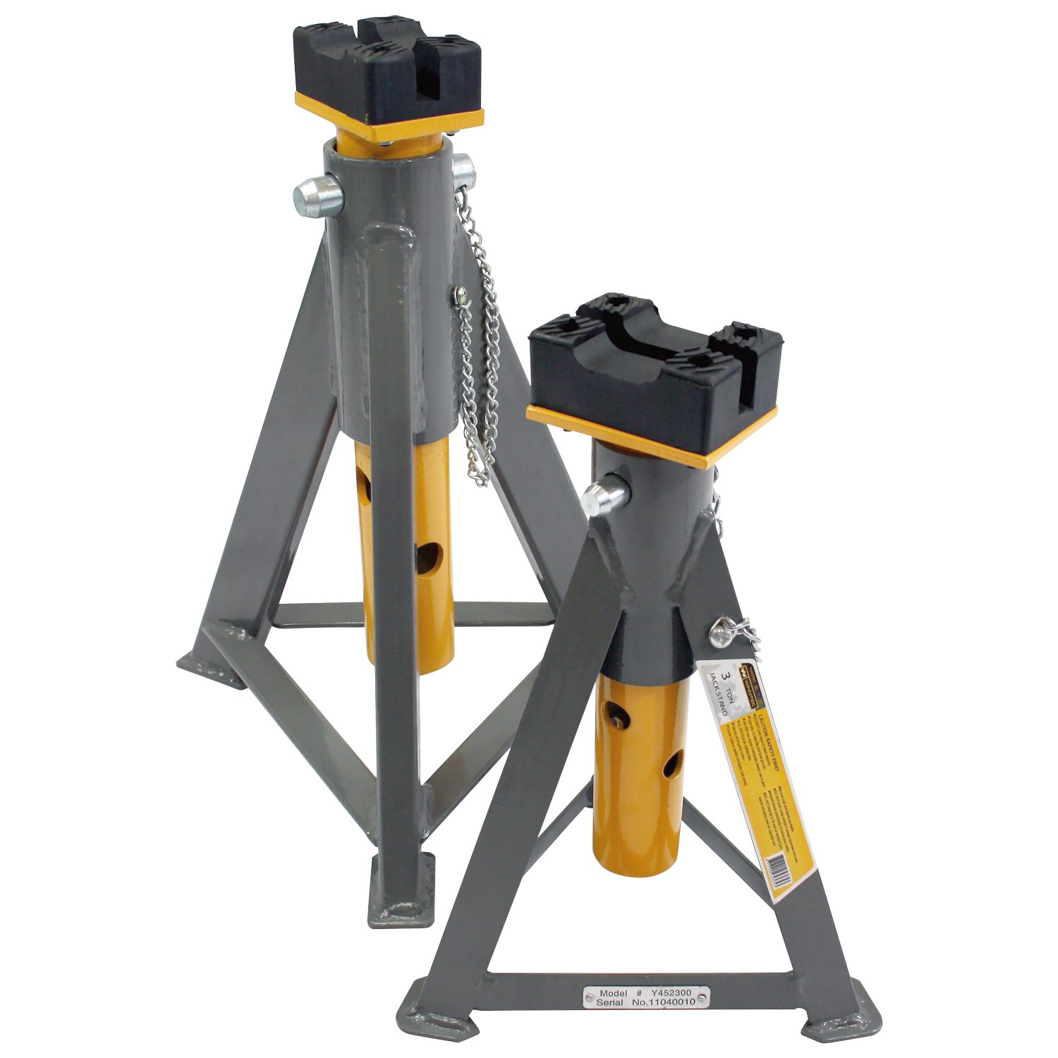 WINNTEC® 3 TON Pin Jack Stands | Poolewood