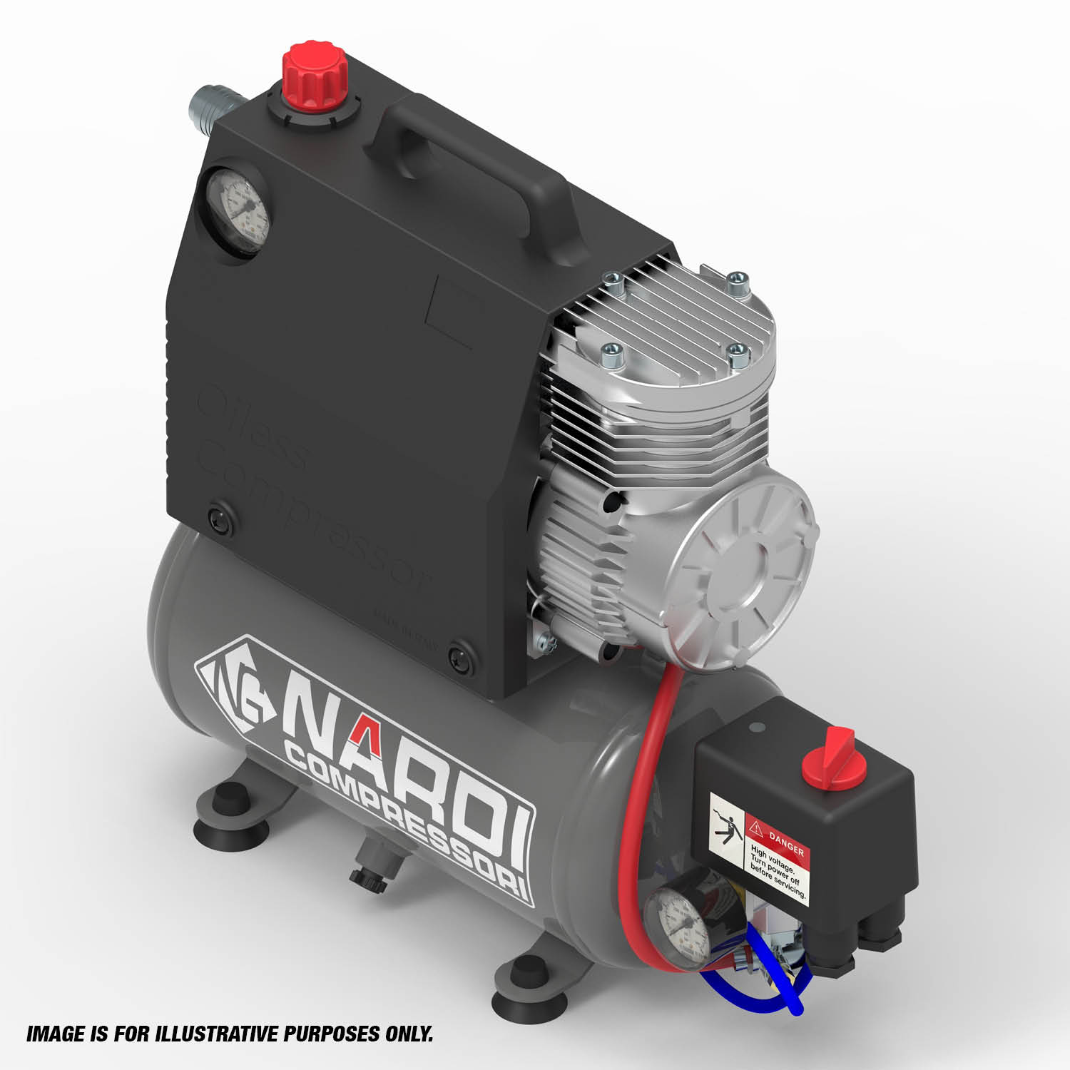 NARDI SILVERSTONE 2 230v 5ltr Compressor | Poolewood